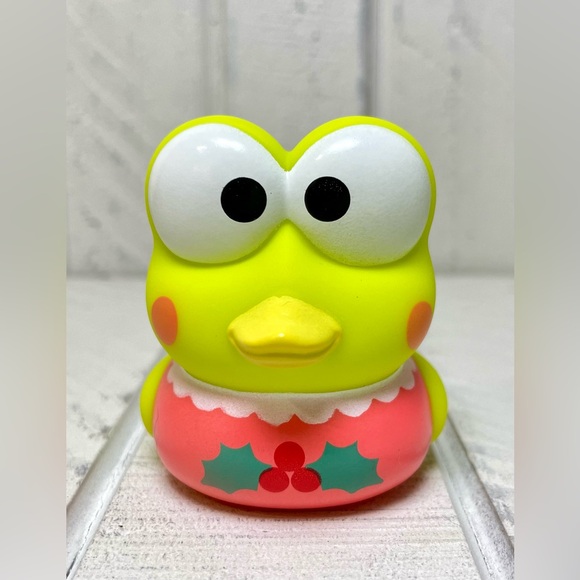 Jazwares | Toys | Hello Kitty Friends Christmas Keroppi Holly Rubber ...